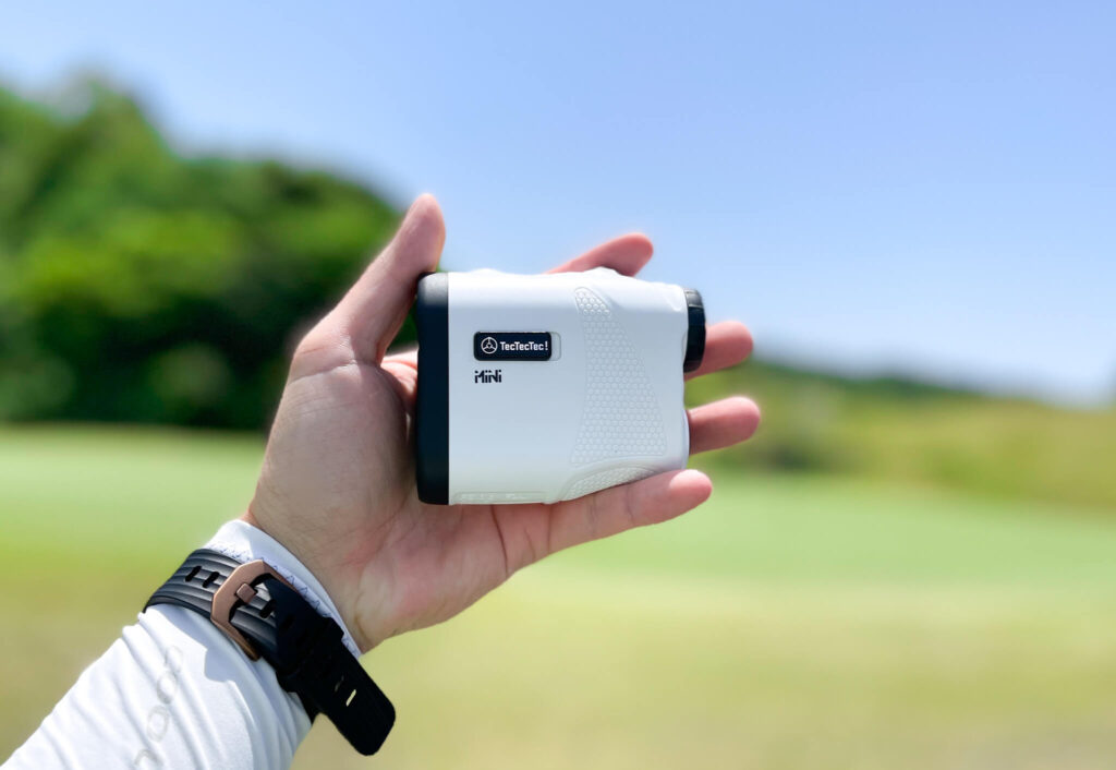 【TecTecTec miniレーザー距離計】評価レビュー｜最軽量ボディで携帯性は最強。しかも安い｜サラリーマンゴルファーまさのゴルフ雑記帳